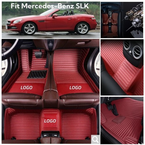 Fit Mercedes-Benz SLK-Class 2 Seats Car Floor Mats Carpets Auto Rugs ...