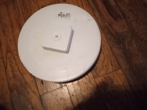 P-Series PVC Solvent Weld SDR35 Sewer 6" Raised Plug MPT 340926 Bouch ...