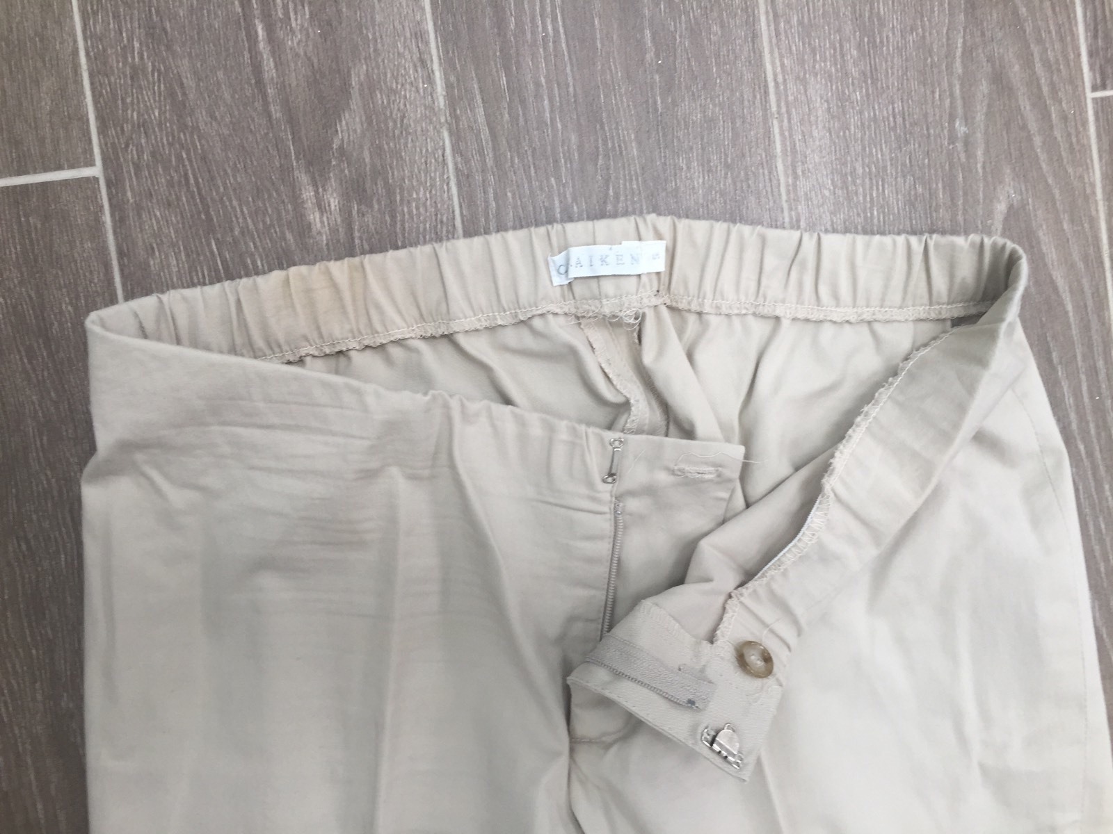 Chaiken Tan Maternity Suit Pants Sz S | eBay