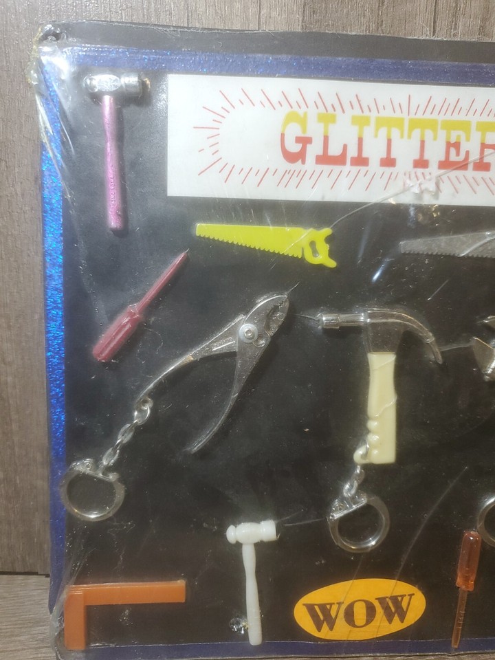 Vintage Toy Tool Store Display NEW OLD STOCK MADE IN HONG KONG 9.5" X 8 ...