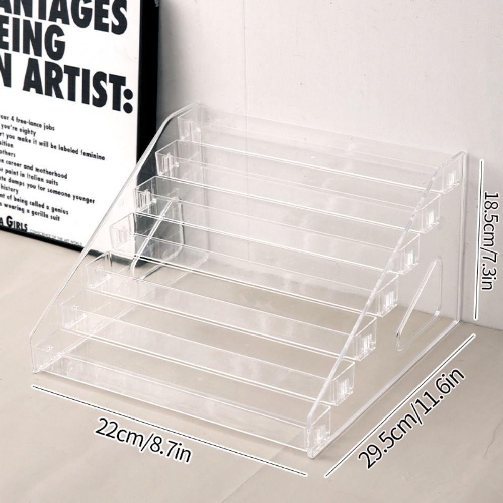 Multi-Layer Acrylic Storage Rack Desk Storage Toy Display Holder | eBay