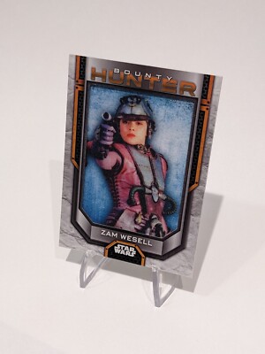2021 Topps Star Wars Bounty Hunters Zam Wessel #PBH-ZW - Patch Relic ...