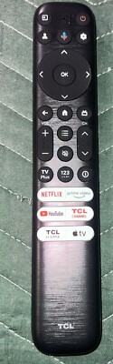 Original TCL Smart Tv Voice Remote RC813 FMB1 With Mic Built In Netflix ...