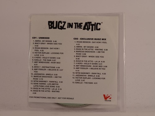 VARIOUS ARTISTS BUGZ IN THE ATTIC (2DISC) (498) 20+ Track Promo CD Album Picture | eBay