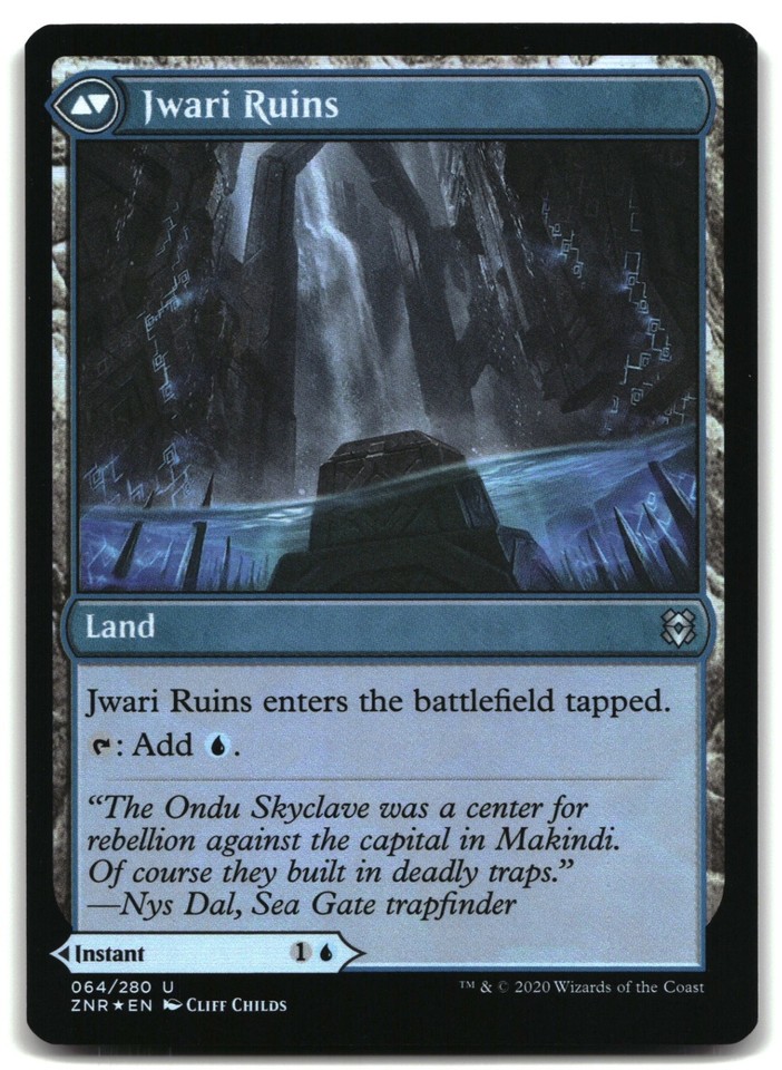 MTG Jwari Disruption FOIL U Zendikar Rising 64 LP | eBay