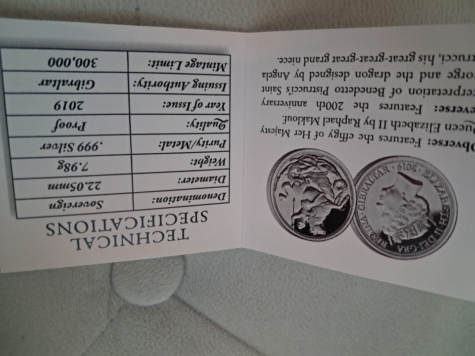 World's First Silver Sovereign Proof Quality .9999 pure silver | eBay UK