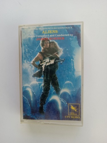 Aliens Motion Picture Soundtrack Cassette Tape Tested | eBay