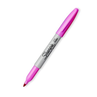 Sharpie Permanent Marker, Fine Point Electric Pink | eBay