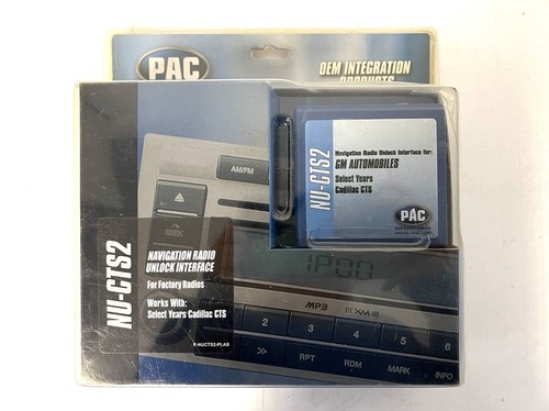 PAC NU-CTS2 Cadillac CTS Navigation, Backup Camera, Bluetooth Unlock ...
