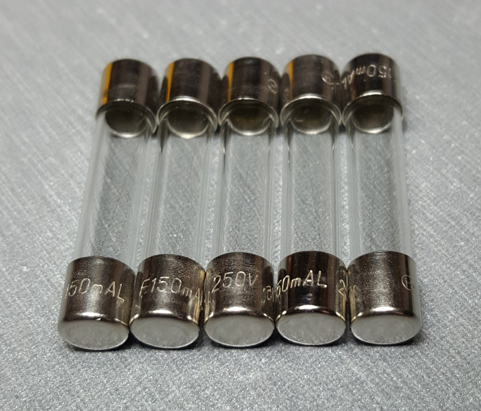 5Pcs 150mA F150mA Glass Fuse 3AG 6mm x 32mm Fast Blow 250V AUSTRALUX | eBay