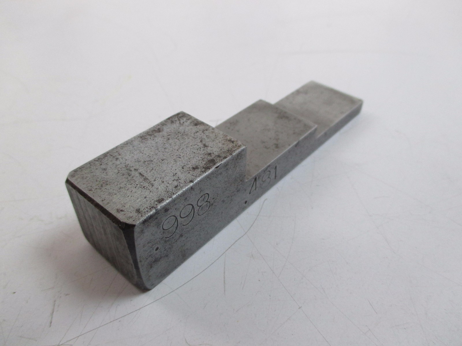 3-Step 1018 Steel Calibration Block Standard Olympus Ultrasonic Flaw ...