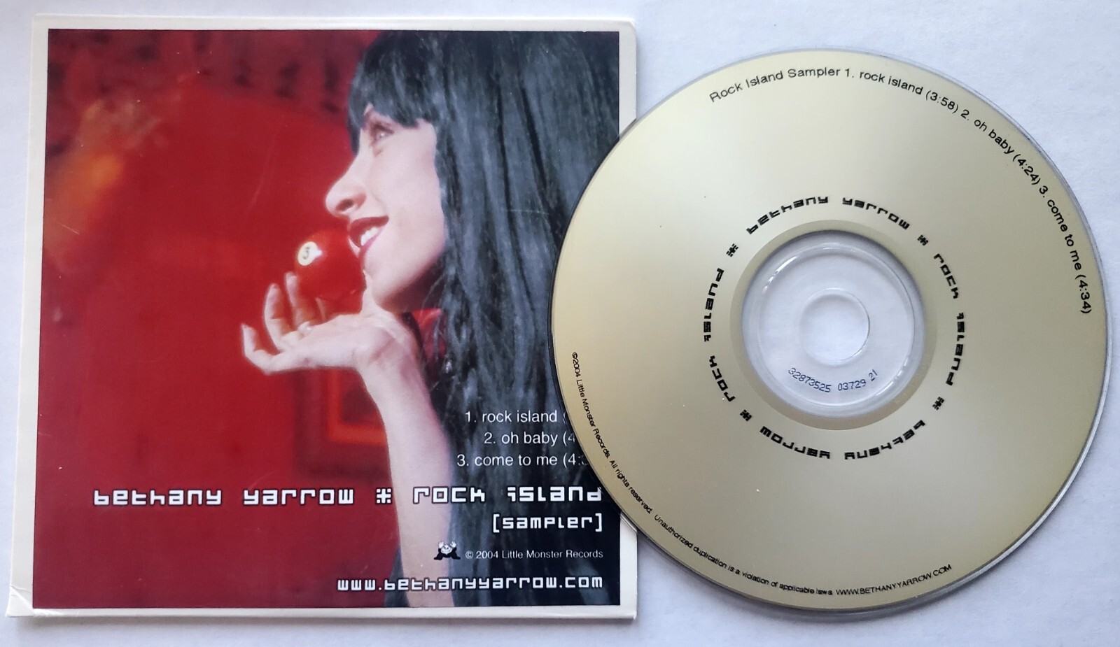 Bethany Yarrow – Rock Island Sampler CD PROMO advance 2004 US | eBay