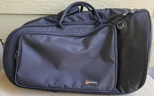 Protec C242 Deluxe Bell Up Euphonium/Baritone Horn Bag Gold Series | eBay