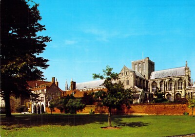 Winchester Cathedral from the South East- England Postcard M15 | eBay
