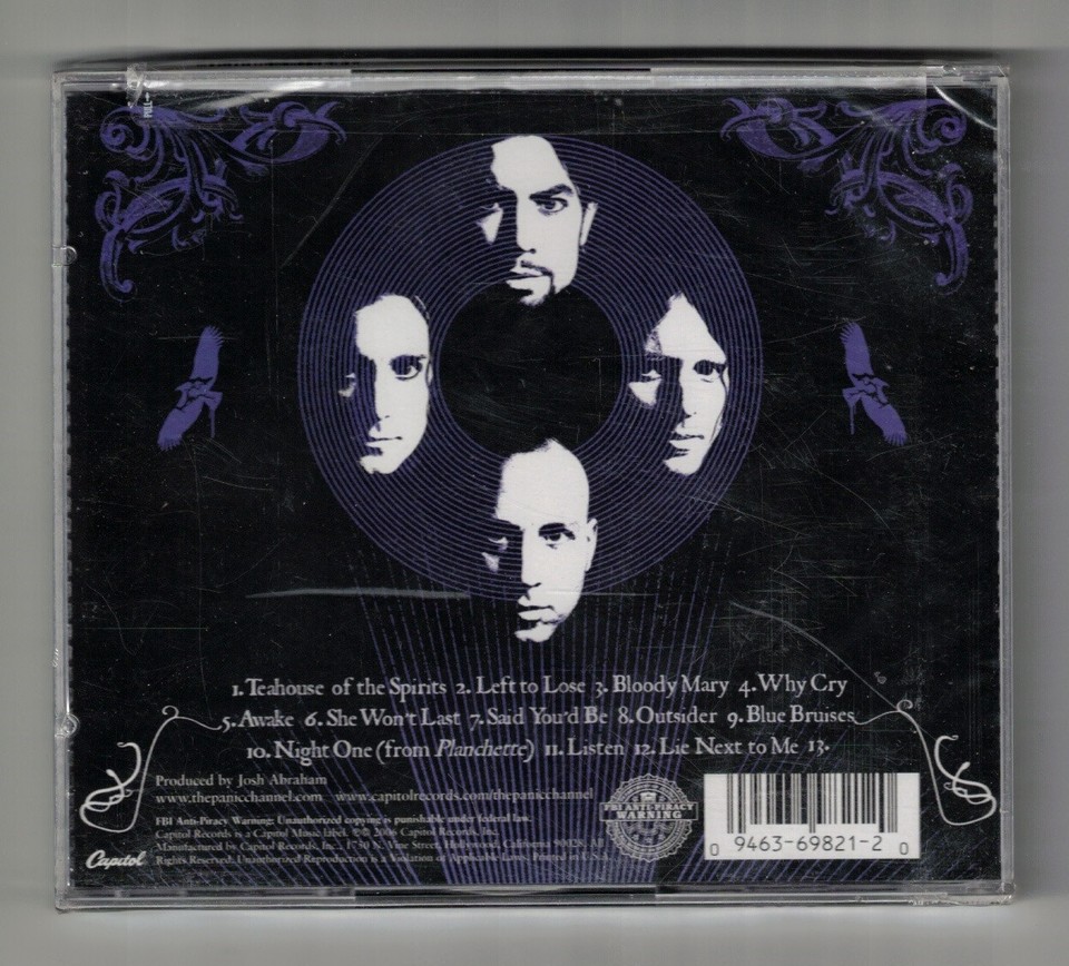 THE PANIC CHANNEL (ONe) rare brand new unopened sealed CD 3/4 JANE'S ...