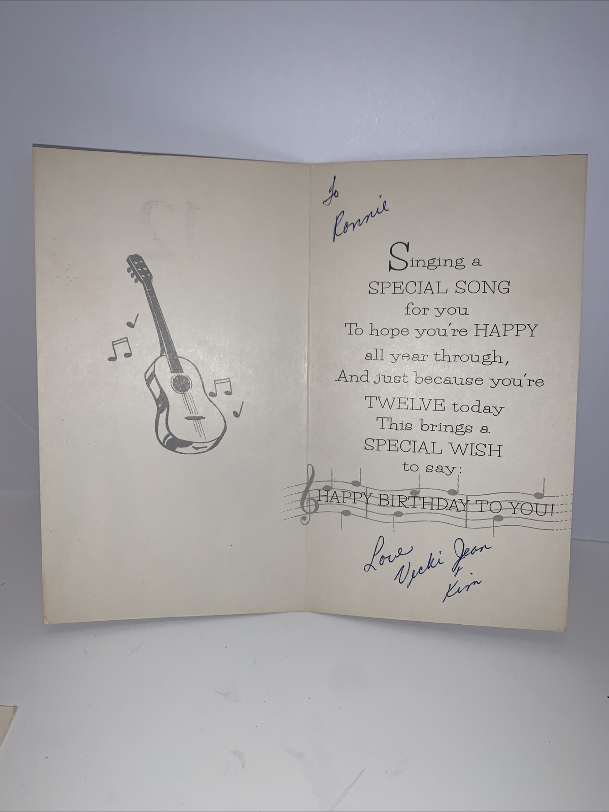 Vintage 1960’s Paramount Happy Birthday 12 Year Old Greeting Card | eBay