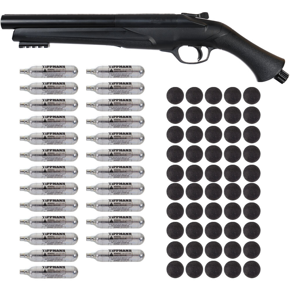 NEW T4E .68 Cal HDS Paintball Shotgun Tactical Package Kit #2 - Black ...