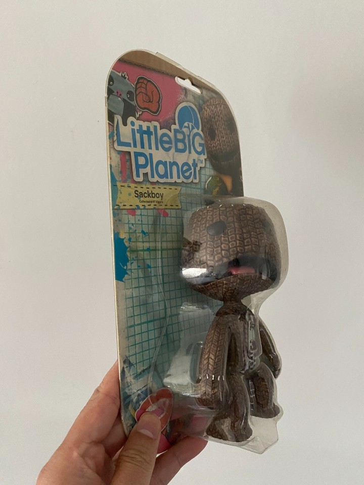 Little Big Planet Sackboy Figure toy Cry | eBay