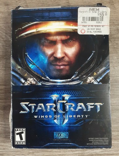 StarCraft II Wings of Liberty Computer Game Windows/Mac Complete in Box ...