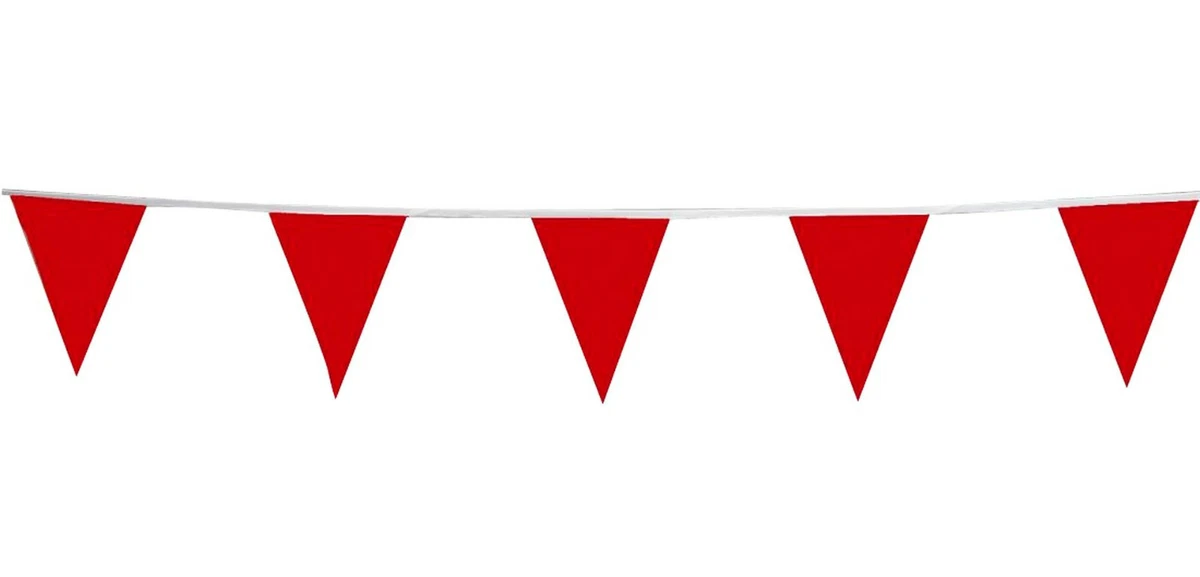 Red Flag Banner Clipart