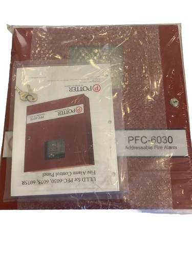 Potter Electric Signal 3006468 PFC-6030 30 Point Addressable FACP New ...