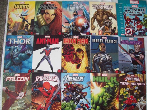 2016 MARVEL ULTIMATE SUPER HERO COMIC COLLECTION X 14 | eBay Australia
