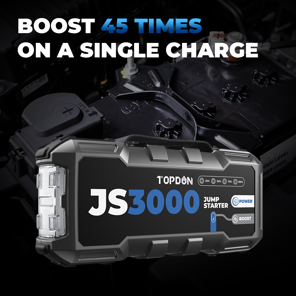 TOPDON JumpSurge3000 3000A USB Car Jump Starter for sale online | eBay