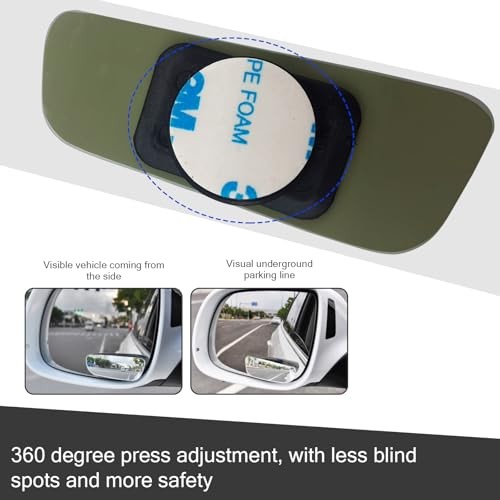 Car Blind Spot Mirrors, HD Glass Design, Change Lanes Confidently ...