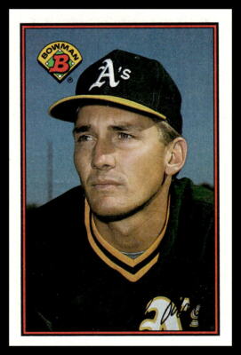 1989 Bowman Mike Moore #189 Oakland Athletics Baseball Card | eBay