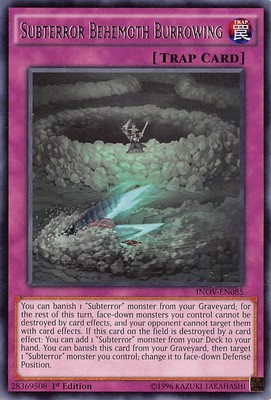 Invasion: Vengeance 1st Ed, Subterror Behemoth Burrowing p2-23600 | eBay