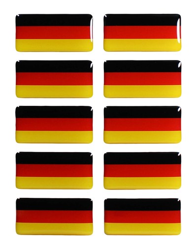 Germany flags-decal 3D decorative sticker set for car motorcycle: set ...