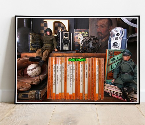 Huey Lewis and the News Greatest Hits Original Unique 36"x24" Art ...