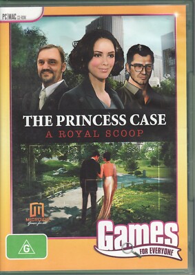 THE PRINCESS CASE - A Royal Scoop - PC CD-ROM Game | eBay