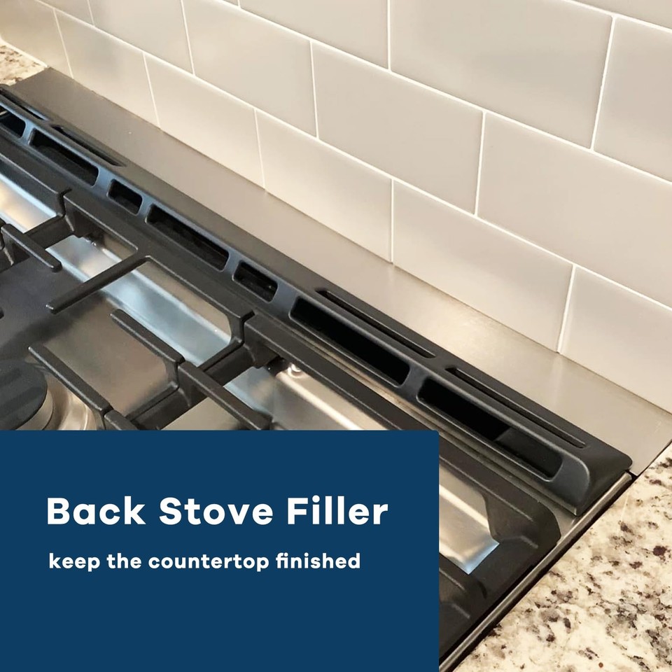 30" Slide-in Range Rear Filler Kit,Range Gap Filler, Stainless Steel ...
