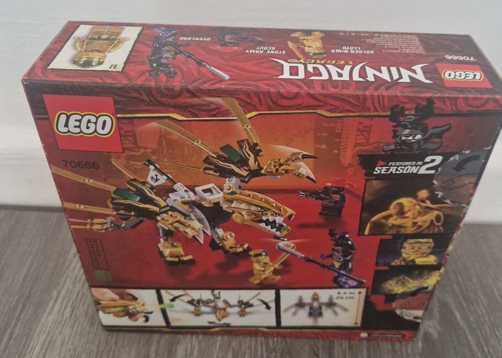 LEGO NINJAGO: Goldener Drache (70666) 5702016367362 | eBay