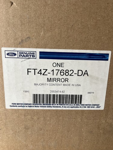 Ford FT4Z-17682-DA Mirror Assembly - Rear View Outer | eBay