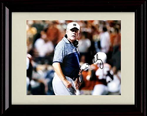 Unframed Brian Kelly - Signed - Notre Dame Fighting Irish - Autograph ...