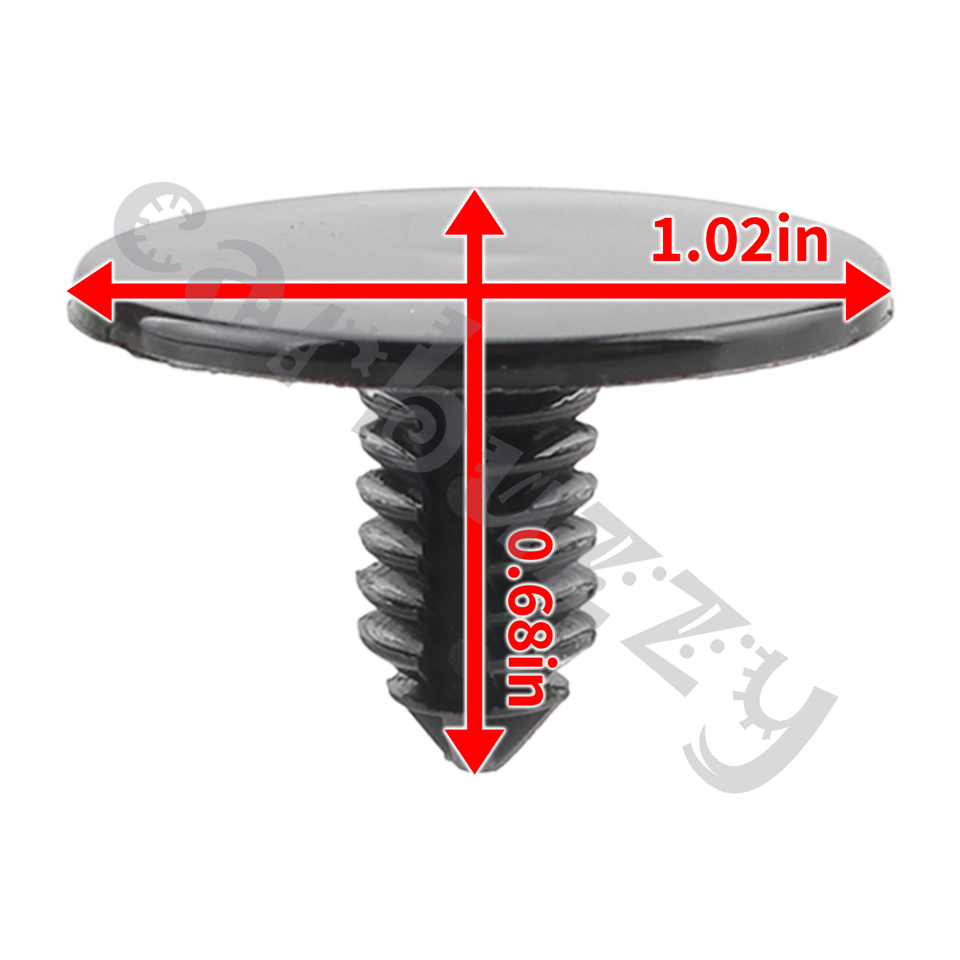 NEW 50 Pcs Hood Insulation Pad Retainer Clips For Jeep Liberty Wrangler ...