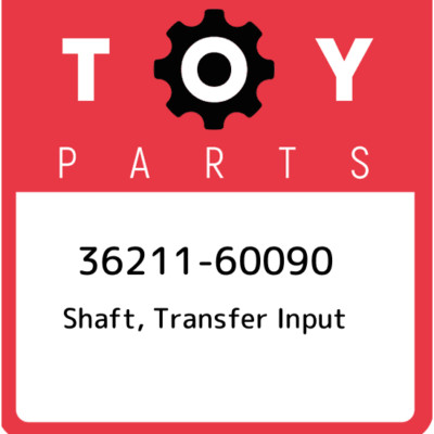 36211-60090 Toyota Shaft, transfer input 3621160090, New Genuine OEM ...