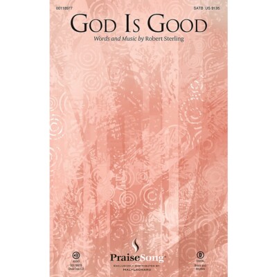 PraiseSong God Is Good SATB composed by Robert Sterling | eBay