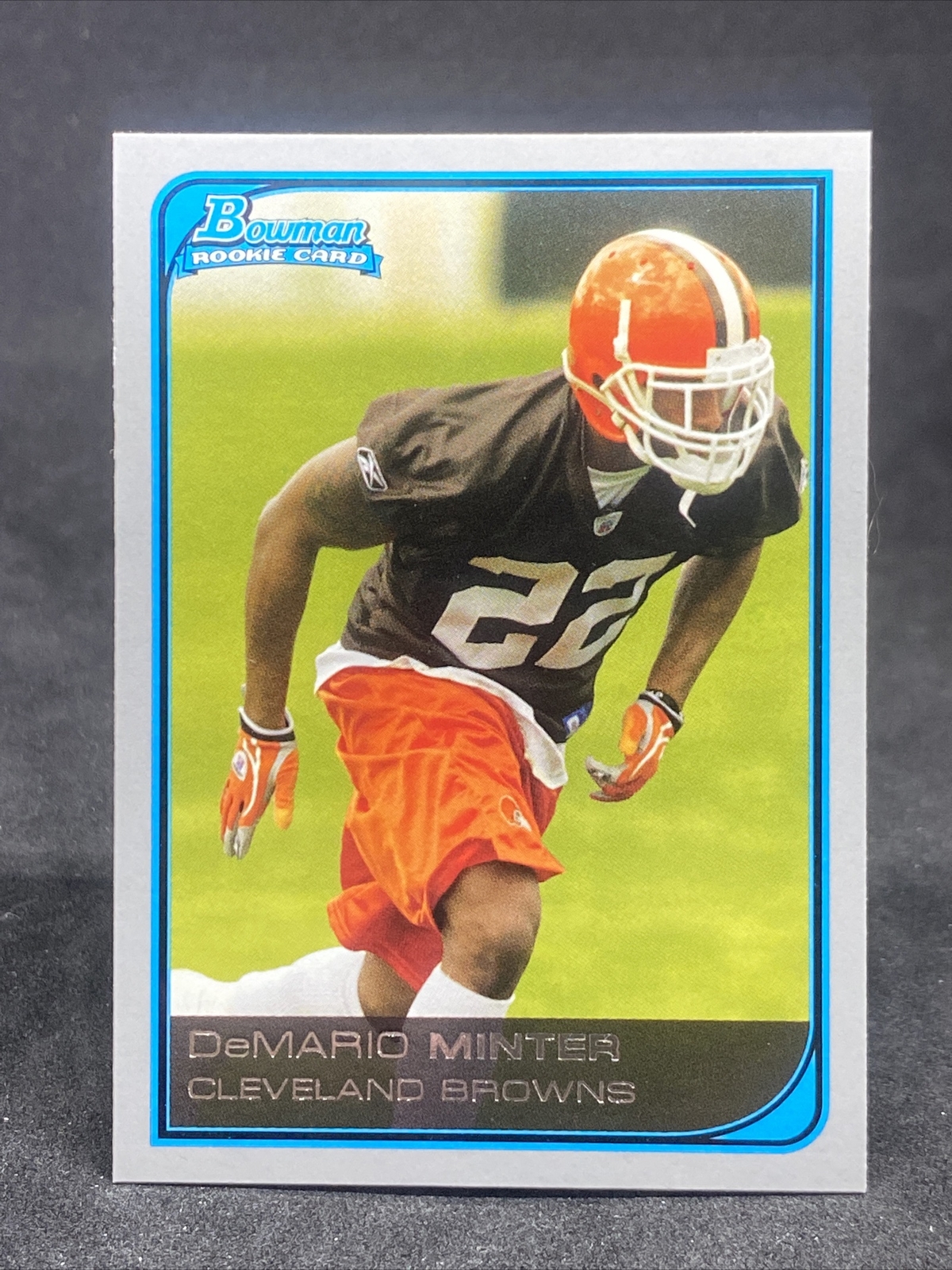 DeMARIO MINTER 2006 Bowman Rookie Card RC #210 BROWNS | eBay