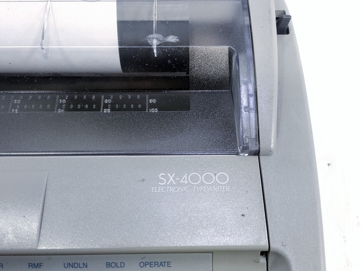 Brother Sx 4000 Electronic Typewriter By From Office Depot