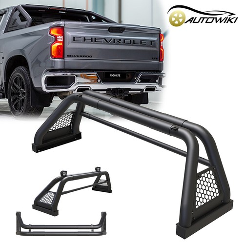 Adjustable Sport Bar Truck Bed Chase Rack Roll Bar For 1999-2025 Chevy ...