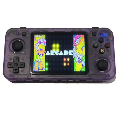 R36H Handheld Video Game Console - 128GB w 20,000+ GAMES - 3.5in Screen ...