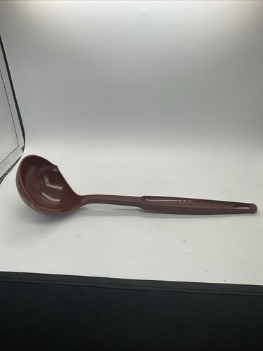 Ekco Ladle - Vintage Plastic Soup Spoon Cooking Utensil USA - Brown | eBay