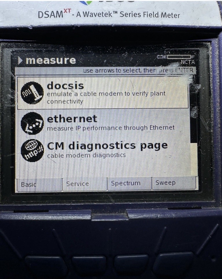 JDSU DSAM-6300 XT DOCSIS 3.0 Field Meter (DSAM6300) 686068157100| eBay