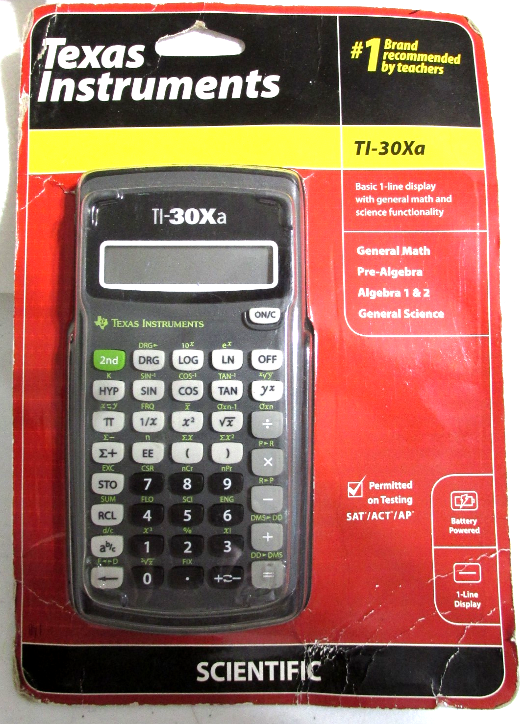 Texas Instruments TI-30Xa Scientific Calculator - NOS ( 2013 ...
