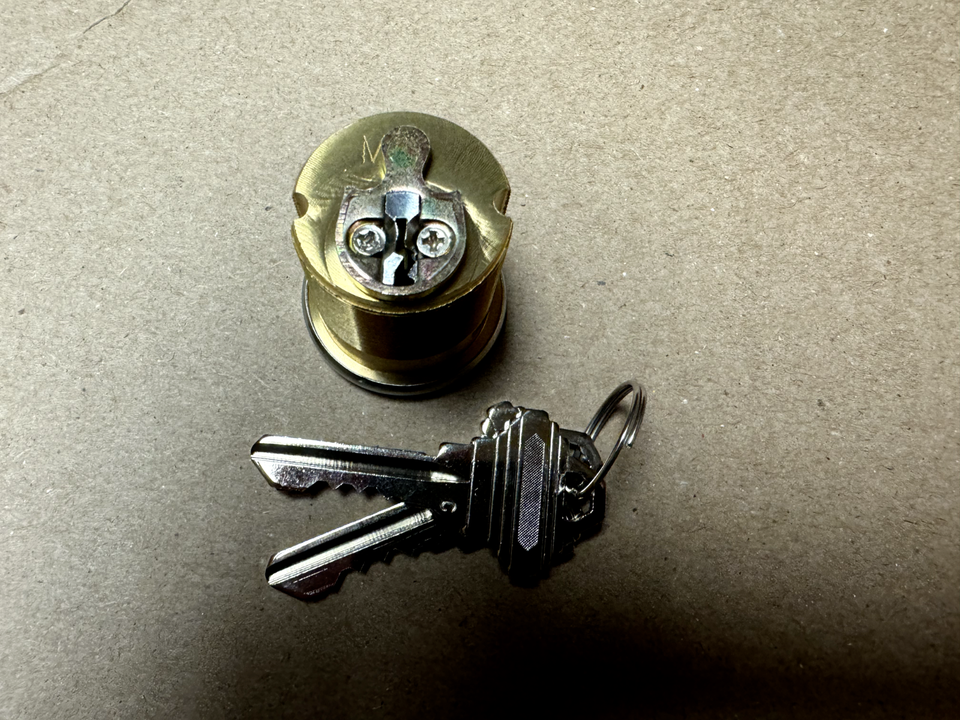 Lot of 13 New Advantage Mortise Cylinder 626 Schlage C Keyway SC1/SC4 ...