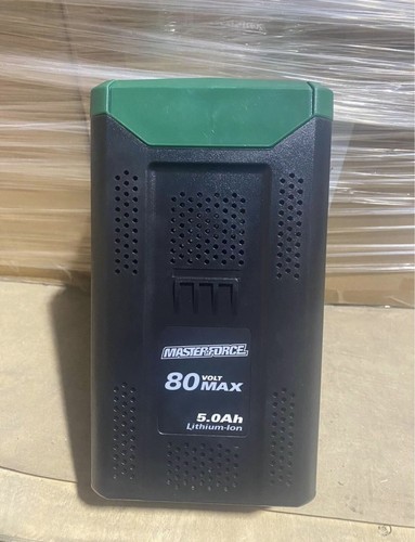Masterforce 80V 5.0AH LITHIUM-ION BATTERY, Compatible With Greenworks ...