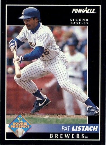 1992 Pinnacle Pat Listach Milwaukee Brewers #562 Baseball Card | eBay